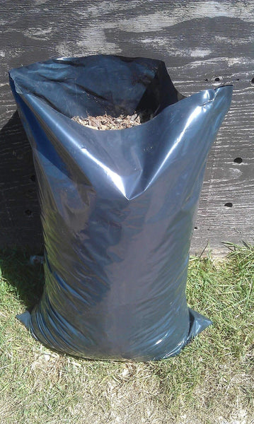 Black Heavy Duty Rubble Bags, 400Gauge 100Mu, 20 x 30"