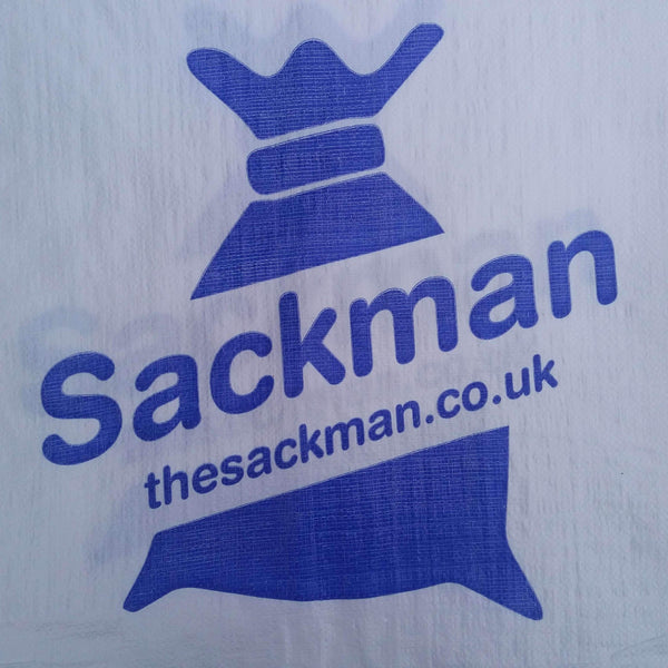Printed Woven Polypropylene Sacks with your Logo -Print | SACKMAN